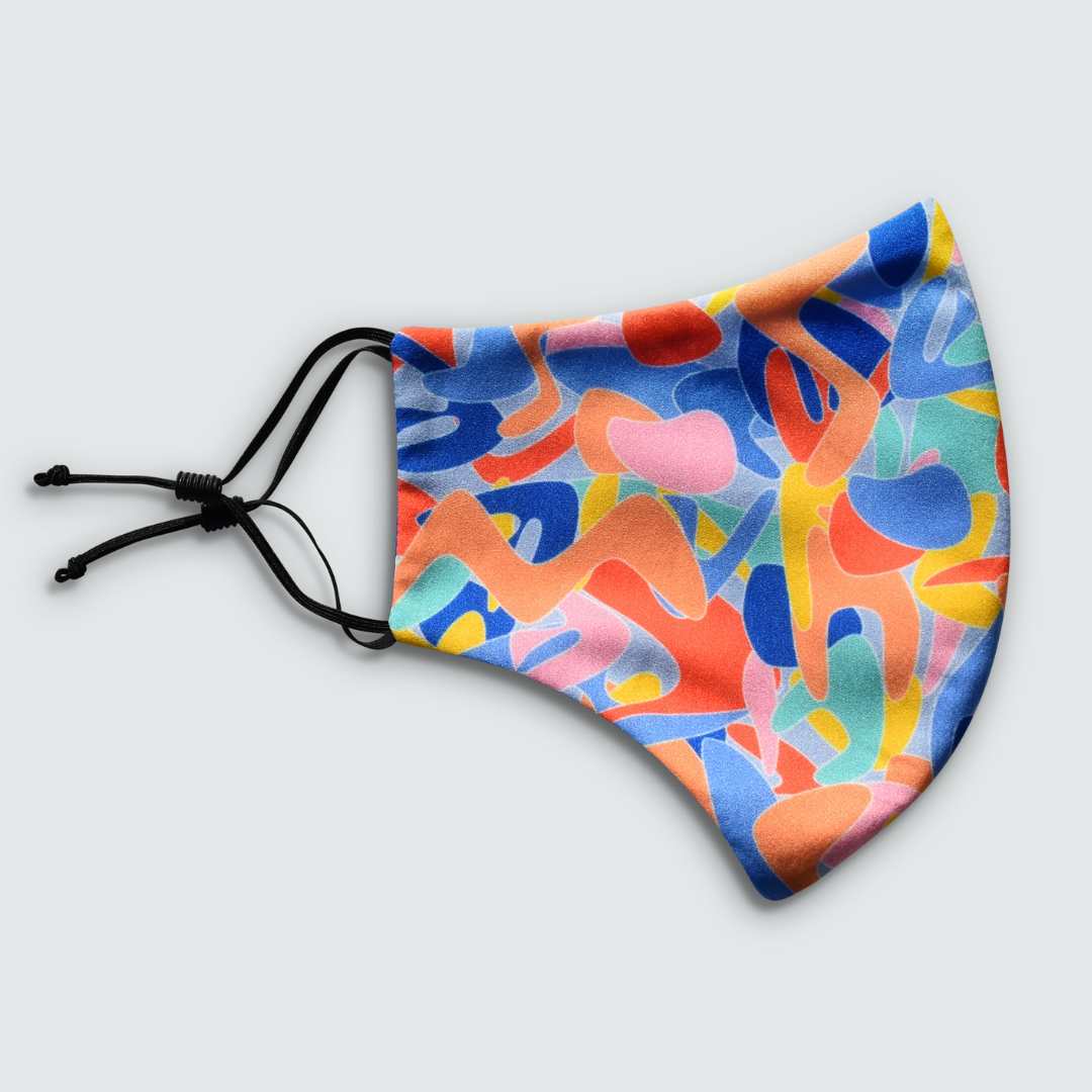Kefi Multicolour Reusable Face Mask Recycled Plastic | Newt – NEWT LONDON